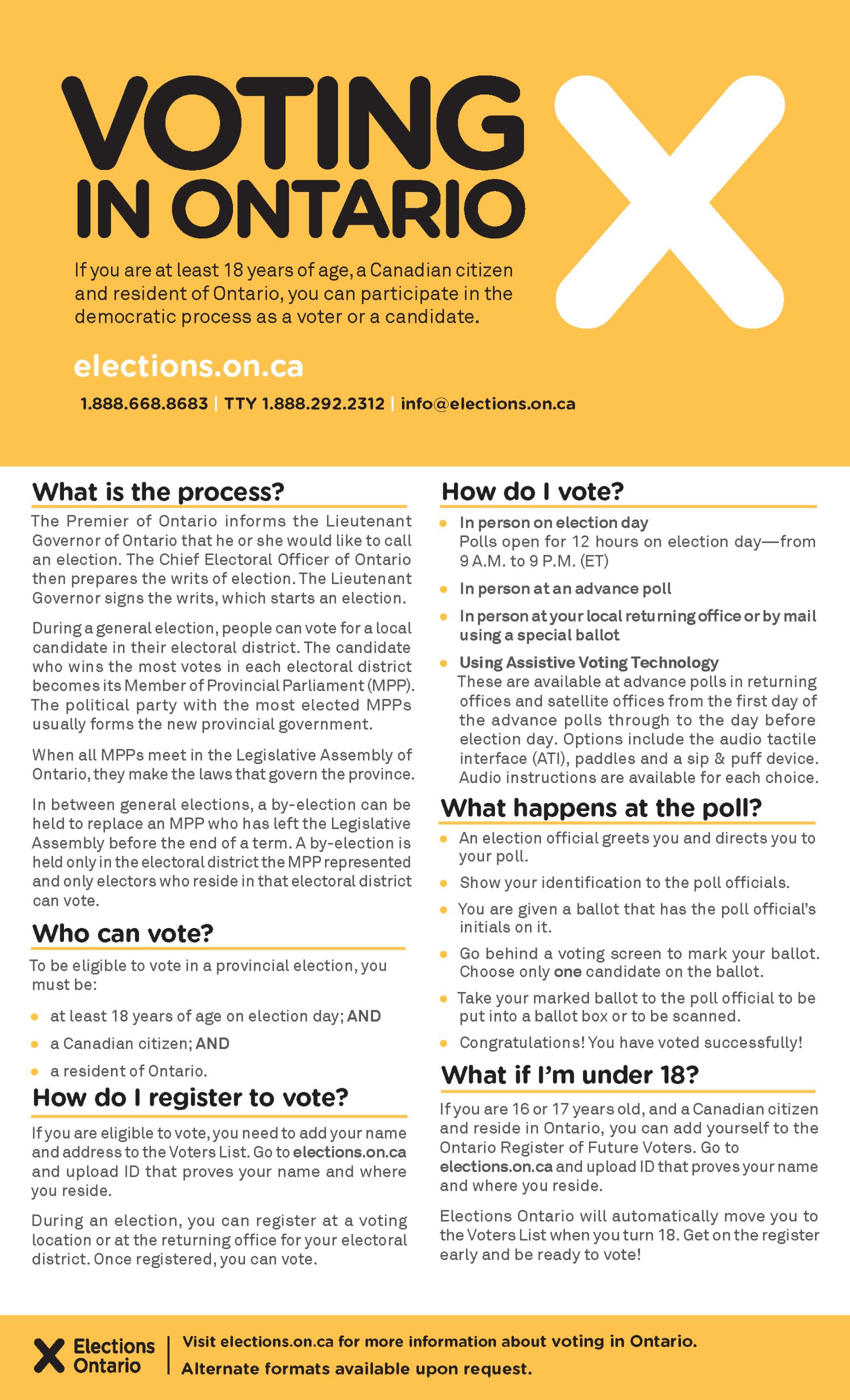 Voting in Ontario - Grand Council Treaty #3