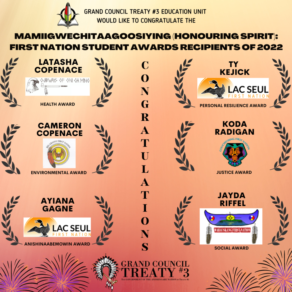 Mamiigwechitaagoosiying (Honouring Spirit): First Nation Student Awards ...