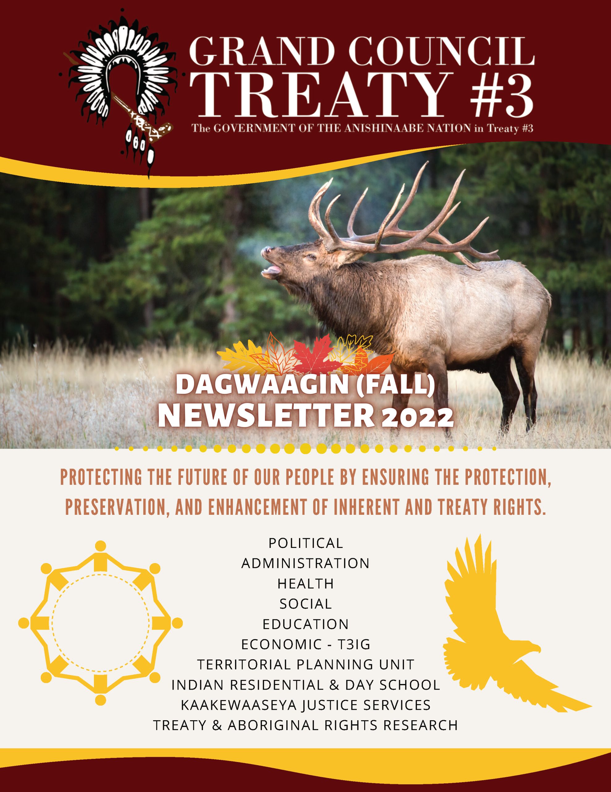 GCT3 Dagwaagin (Fall) Newsletter 2022 - Grand Council Treaty #3