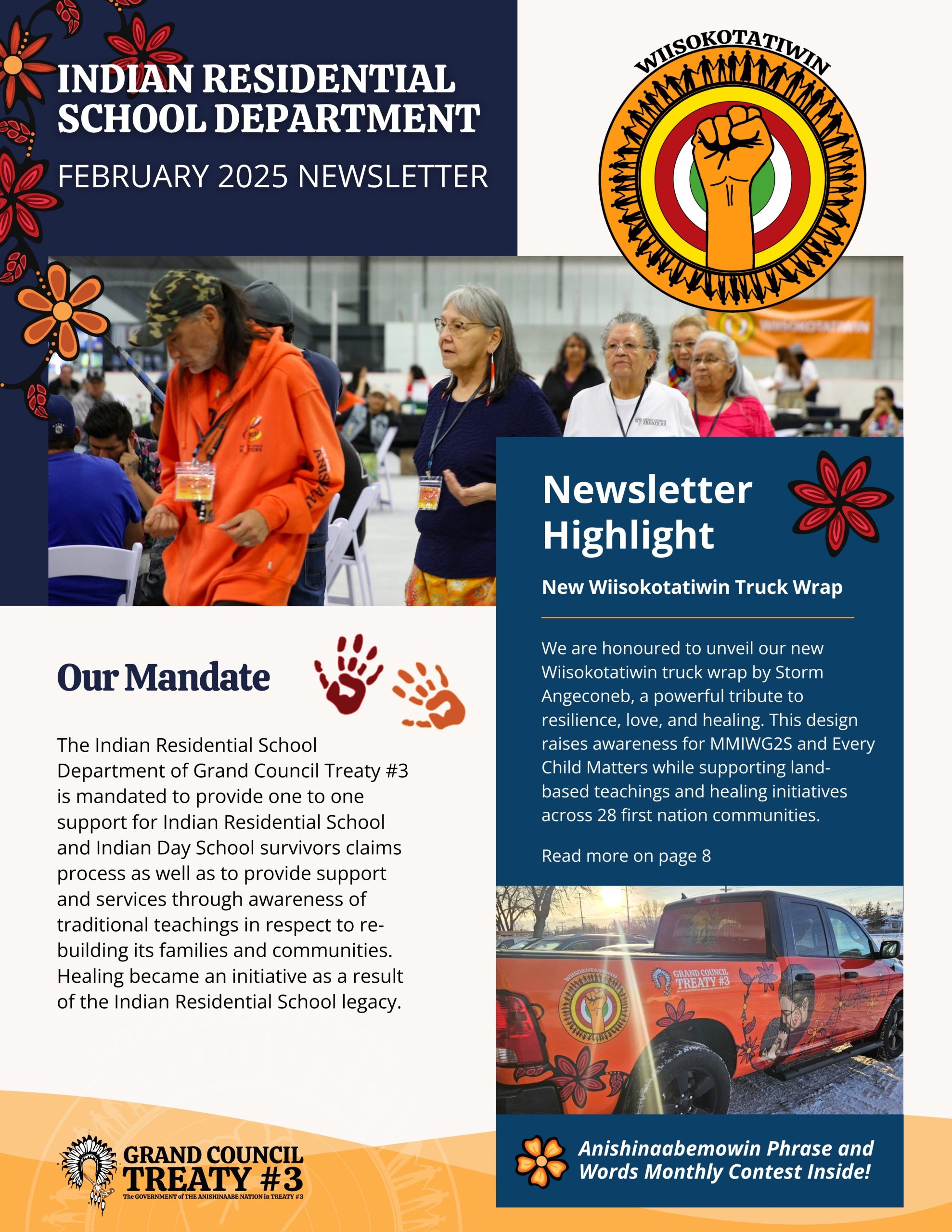 Wiisokotatiwin (IRS) February Newsletter 2025 - Grand Council Treaty #3