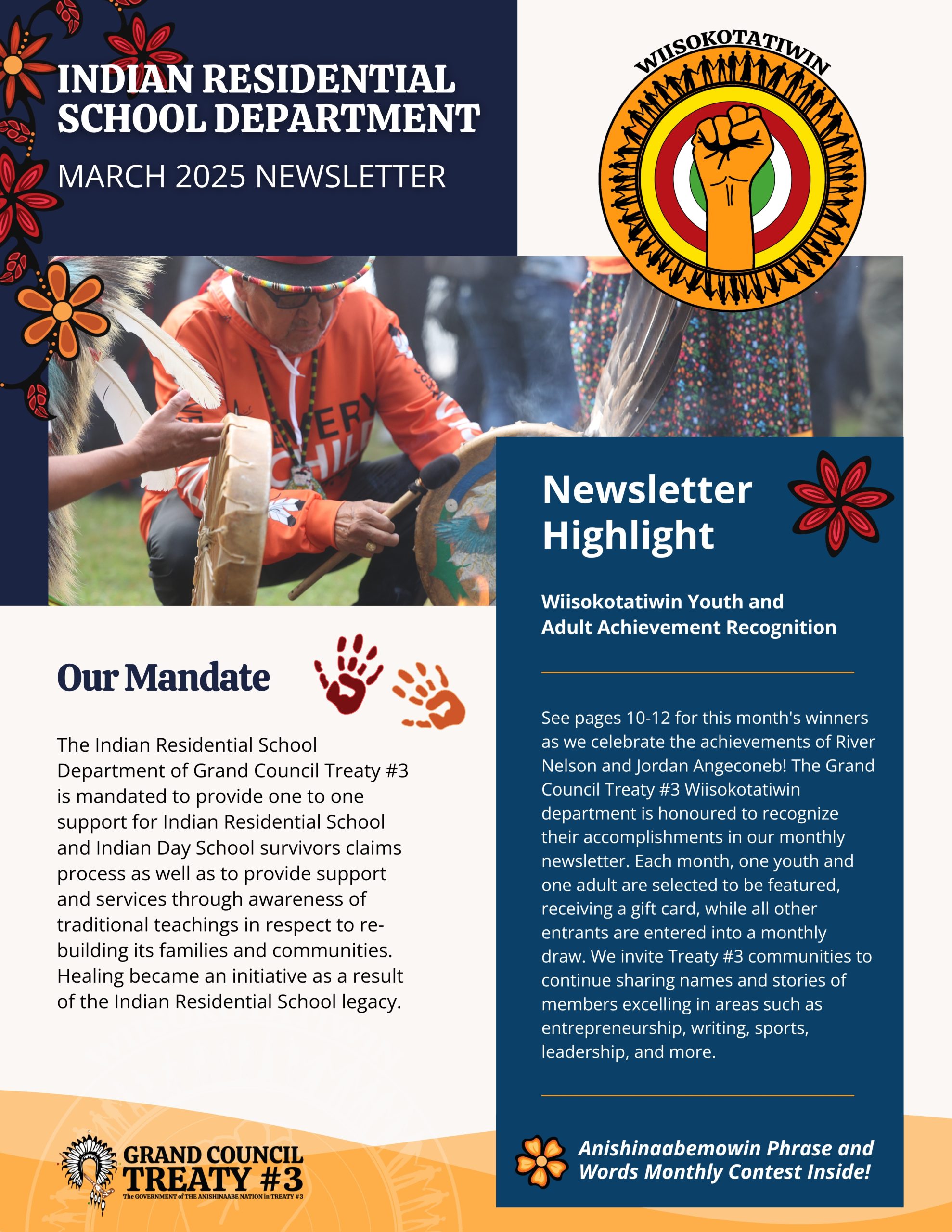 Wiisokotatiwin (IRS) March Newsletter 2025 - Grand Council Treaty #3